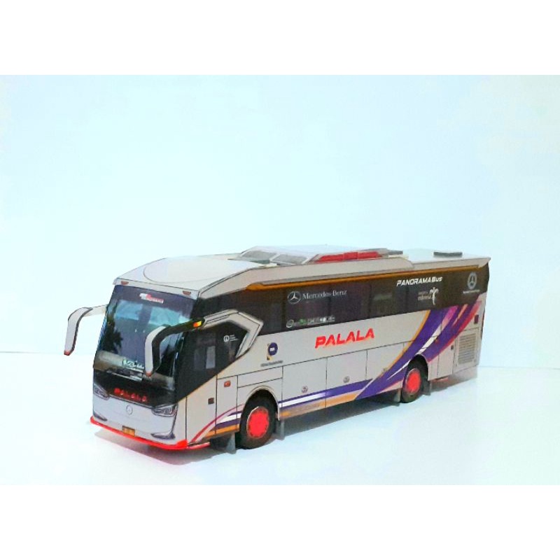 Jual Miniatur Papercraft Bus Palala SR2 Single Glas Panorama class ...