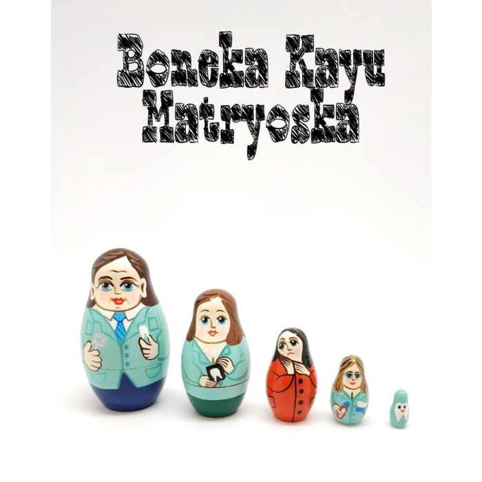 Jual New Ori Boneka Kayu Matryoska Diskon | Shopee Indonesia