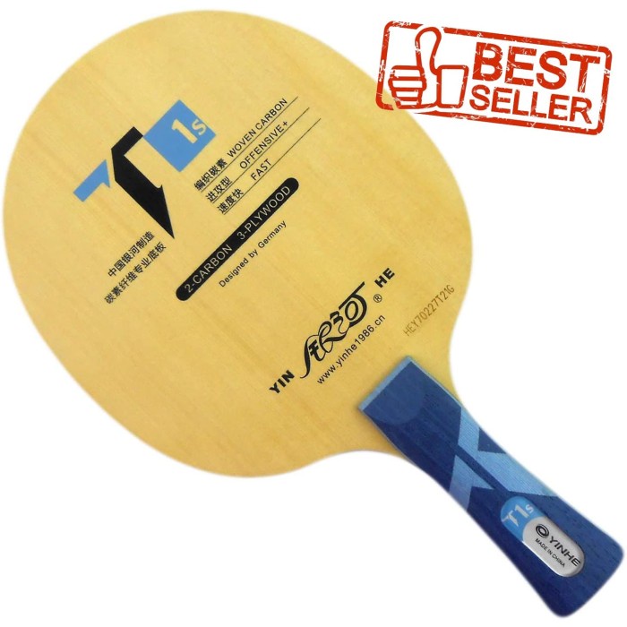 Jual KAYU BAT TENIS MEJA PINGPONG YINHE T1S OFF+ WOVEN CARBON ORIGINAL | Shopee Indonesia