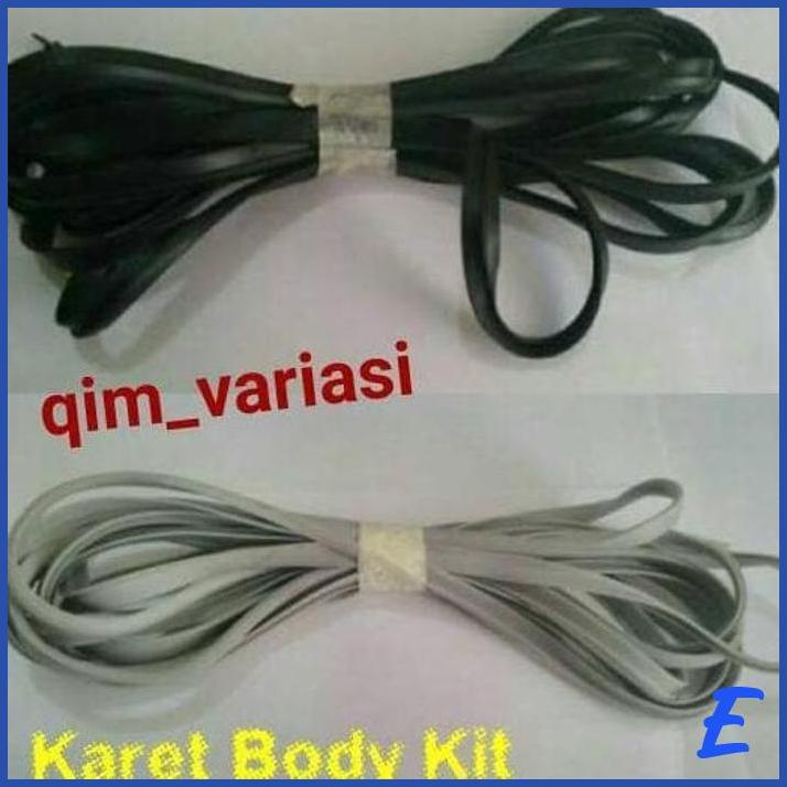 Jual KARET BODYKIT BODY KIT HITAM SILVER | IMV | Shopee Indonesia