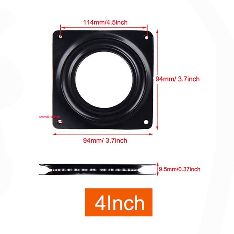 Jual Murah Bearing Meja Putar 4 Inch Lazy Susan Braket Ring Meja Putar ...