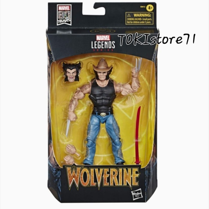 Jual Baru Hasbro Marvel Legend Series Wolverine Logan Action Figure ...