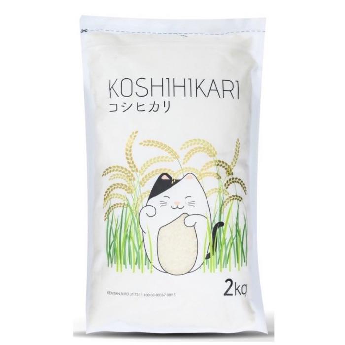 Jual Beras Jepang Japonica Koshihikari 2 Kg - Beras Jepang Organik ...