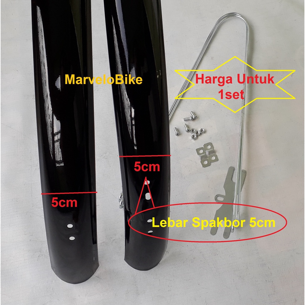 Jual Fender Slebor Spakbor Sepeda 26 MTB Federal 28 Onthel Atlantis ...