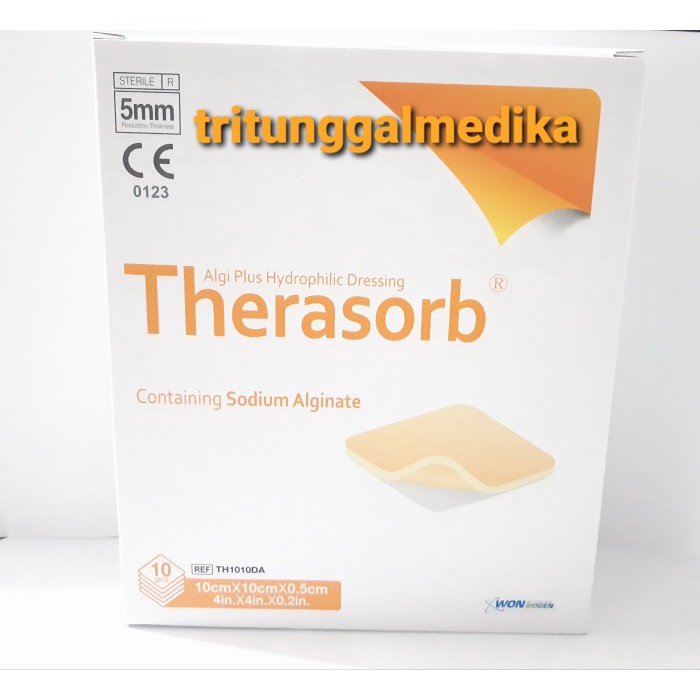 Jual THERASORB ALGIPLUS HYDROPHILIC DRESSING 10CM X 10CM | Shopee Indonesia