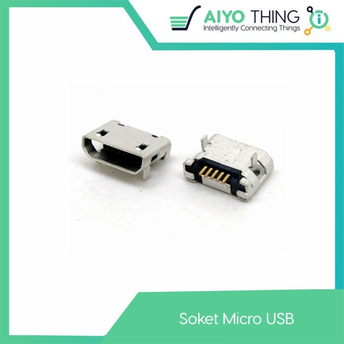 Jual Soket Micro USB Female Mikro untuk PCB | Shopee Indonesia