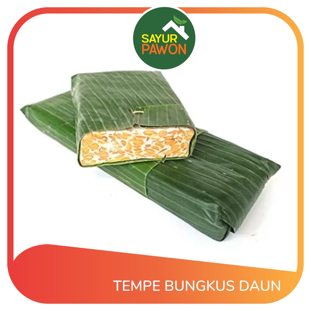 Jual Tempe Bungkus Daun per papan - Sayur Pawon Jogja | Shopee Indonesia
