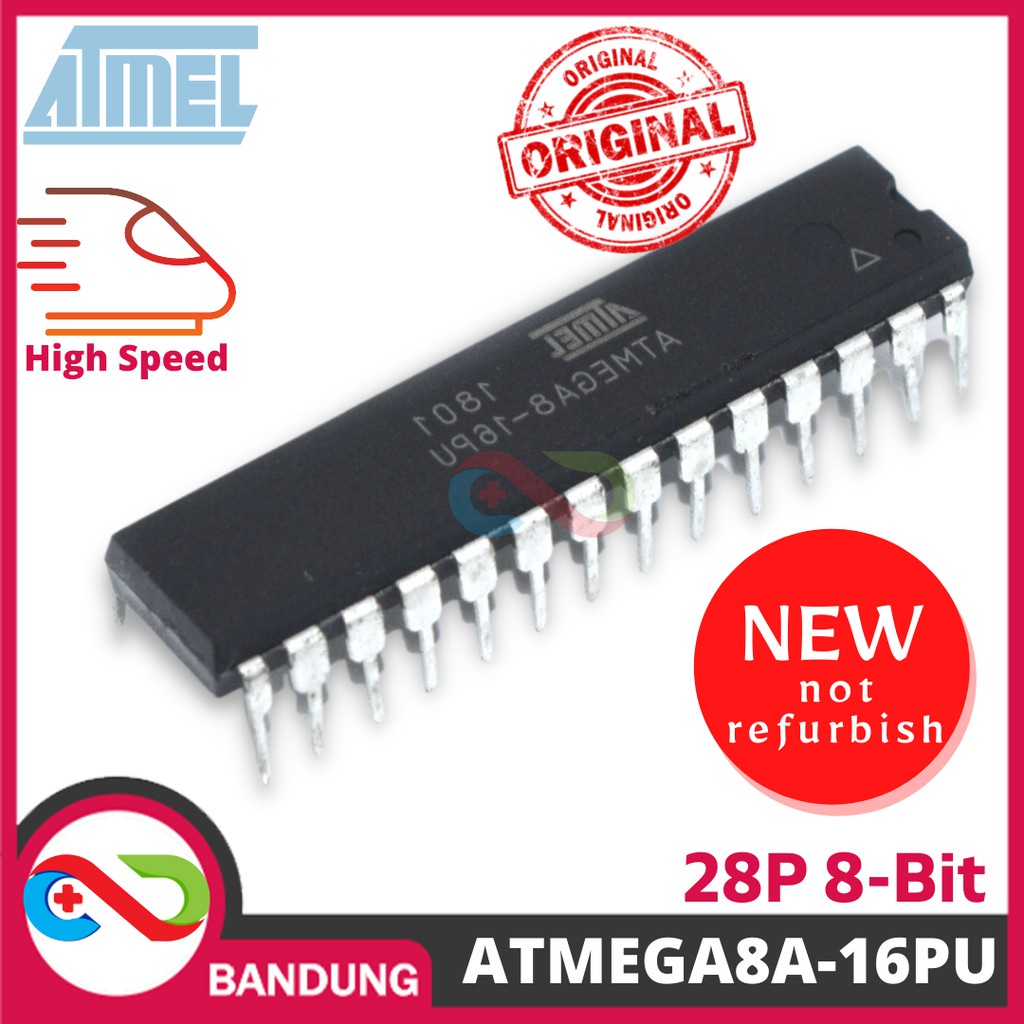 Jual ATMEGA8-16PU ATMEGA8A-16PU ATMEGA8 ATMEGA8 MCU AVR DIP-28 DIP | Shopee Indonesia
