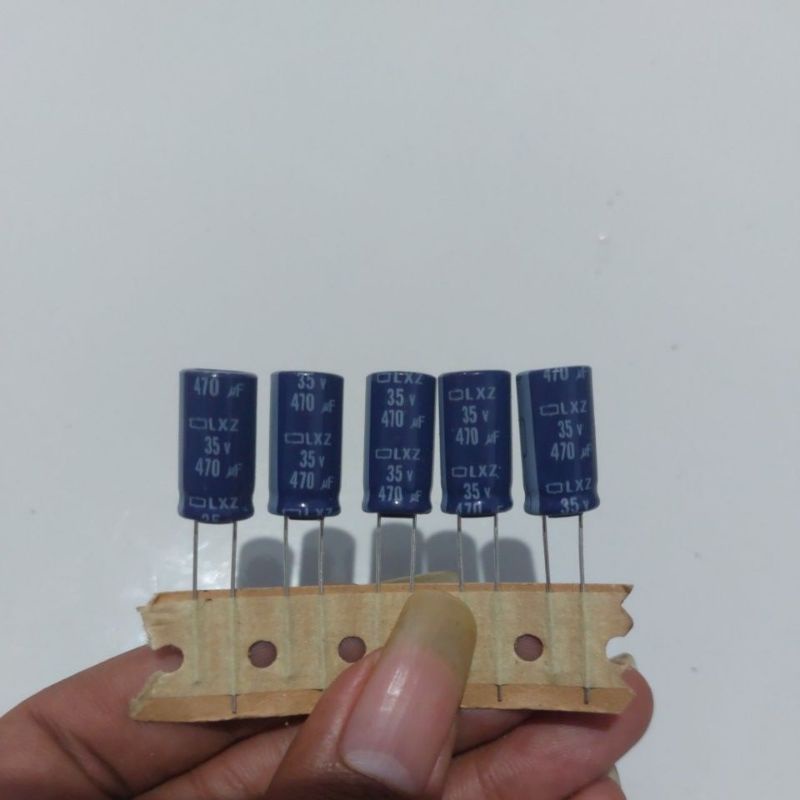 Jual elco 470uf 35v original japan | Shopee Indonesia