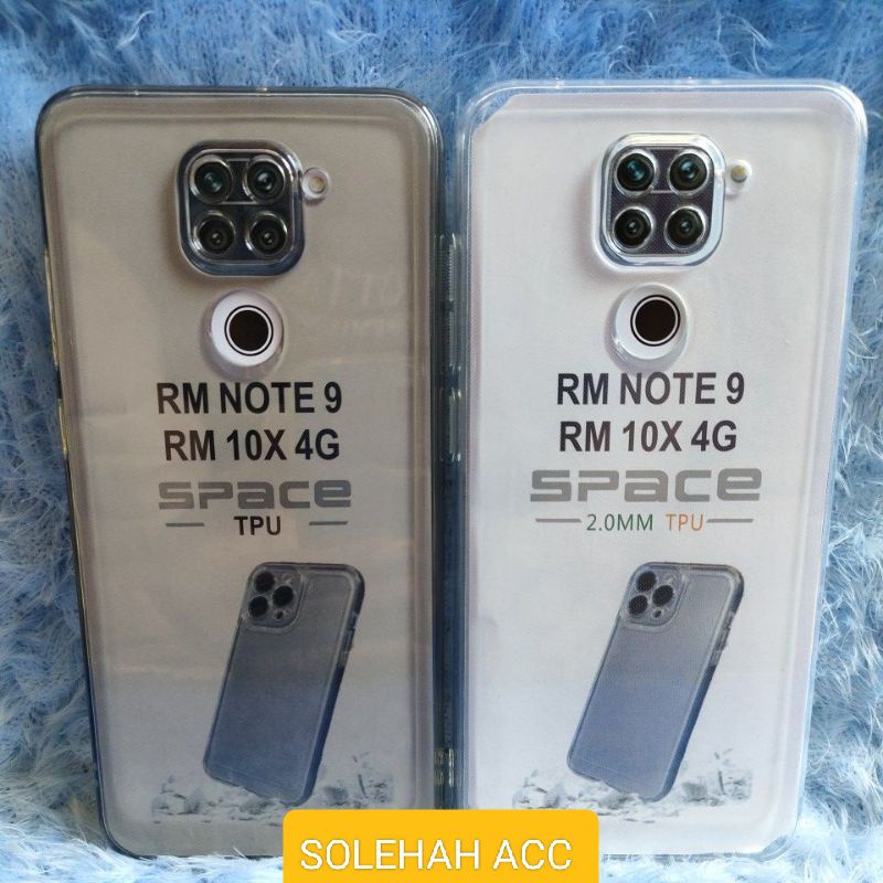 Jual SOFTCASE REDMI NOTE 9 /RM 10X 4G SILIKON CASING CASE CLEAR BENING ...