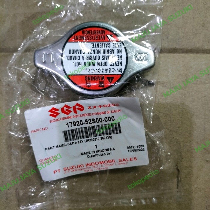 Jual Tutup Radiator New Carry Apv Sx4 Grand Vitara Asli Kode It021 ...