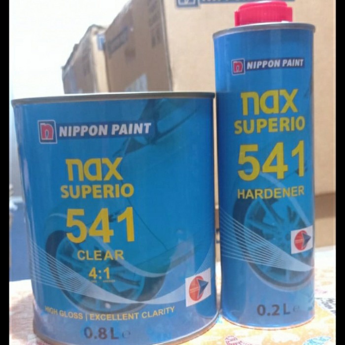 Jual Nax Superio 541 Clear Hardener mobil 1L set Original Nippon Paint BEST DEAL | Shopee Indonesia
