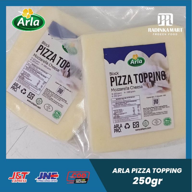 Jual Keju Mozzarella Arla Pizza Topping 250gr - Keju Mozzarella Arla ...