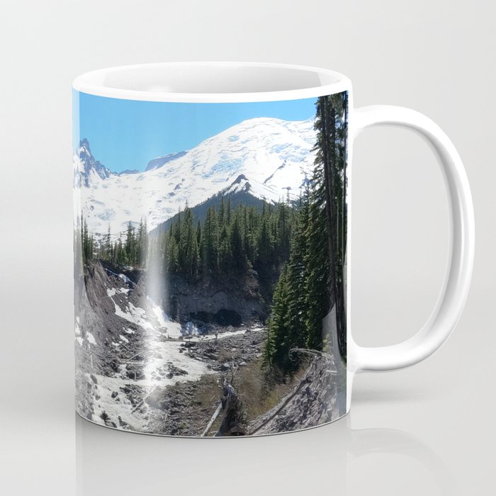 Jual Mug Kopi Pemandangan Sungai Gunung Rainier | Shopee Indonesia