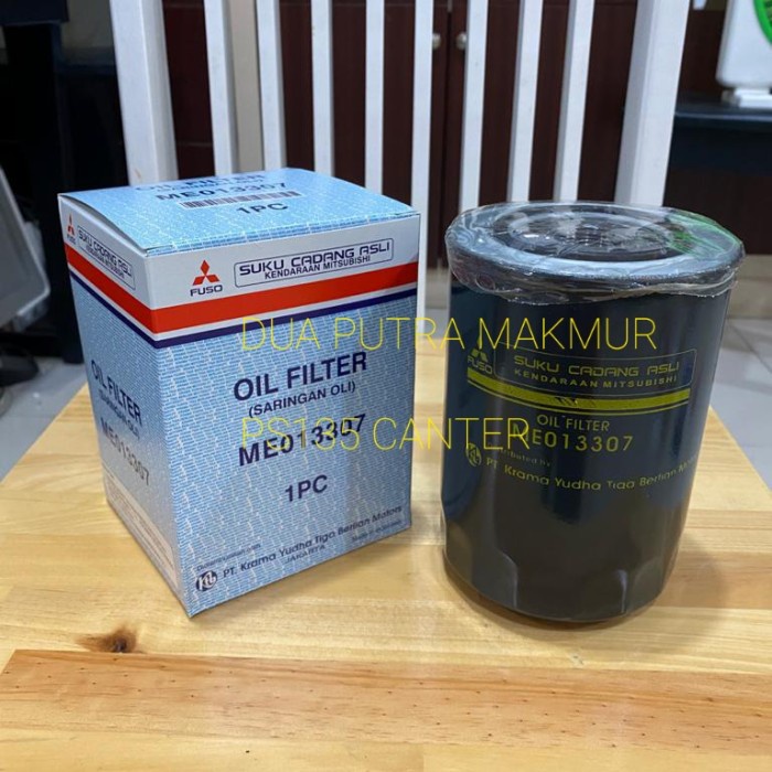Jual OLI FILTER FILTER OLI MITSUBISHI PS135 CANTER PS125 TURBO ME013307 ...