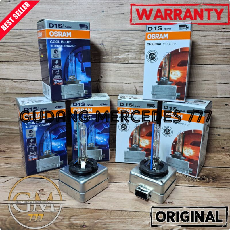 Jual BOHLAMP HID D1S OSRAM COOLBLUE 35W MERCEDES BENZ, AUDI, RANGE ROVER, BWM ORIGINAL | Shopee ...