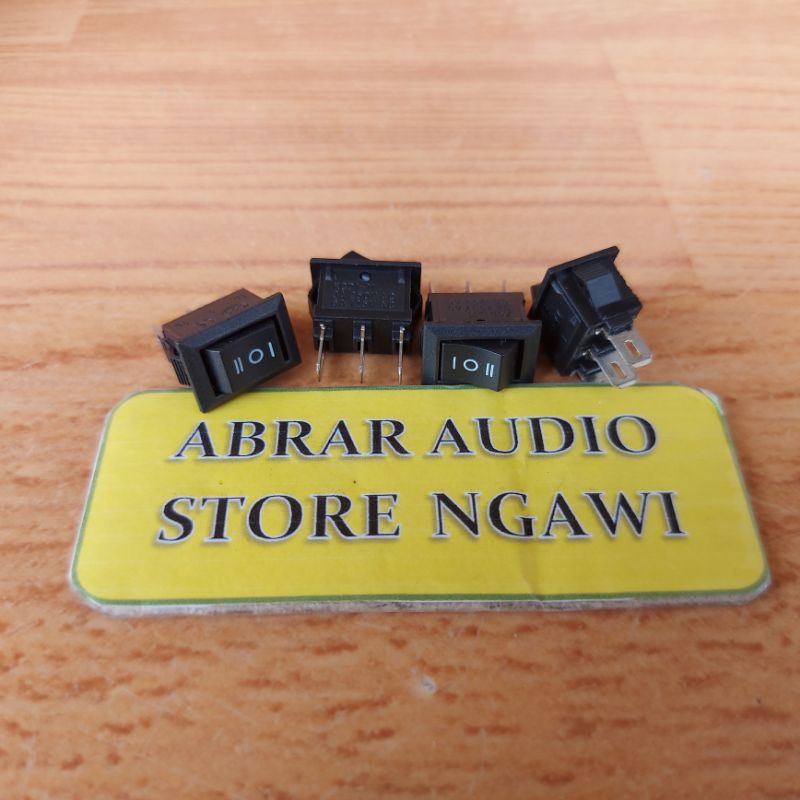 Jual Switch / Saklar Power Tanpa Lampu Super Kecil Kotak ON OFF ON ...