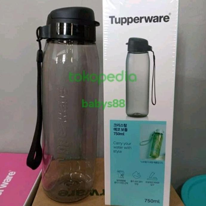 Jual BOTOL MINUM H2GO TUPPERWARE 750ML - TUPPERWARE H2GO BOTTLE 750ML | Shopee Indonesia