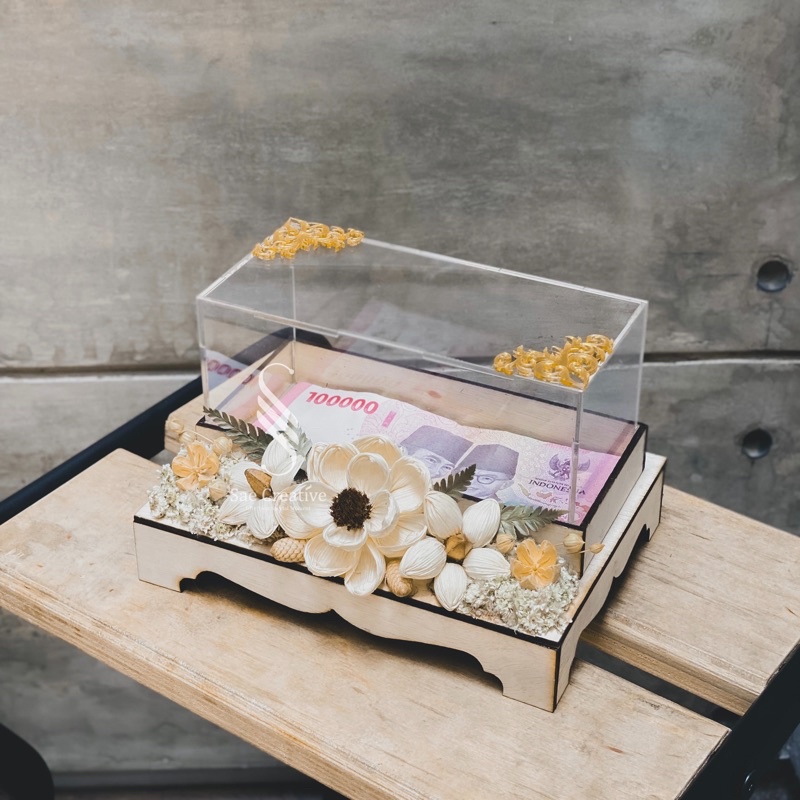 Jual (Ready Stock) Kotak Uang / Box Mahar/ Uang kertas / kotak ...