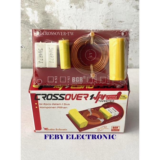 Jual KIT CROSSOVER 1 WAY CROSSOVER TWEETER Crasover BELL (Sepasang ...