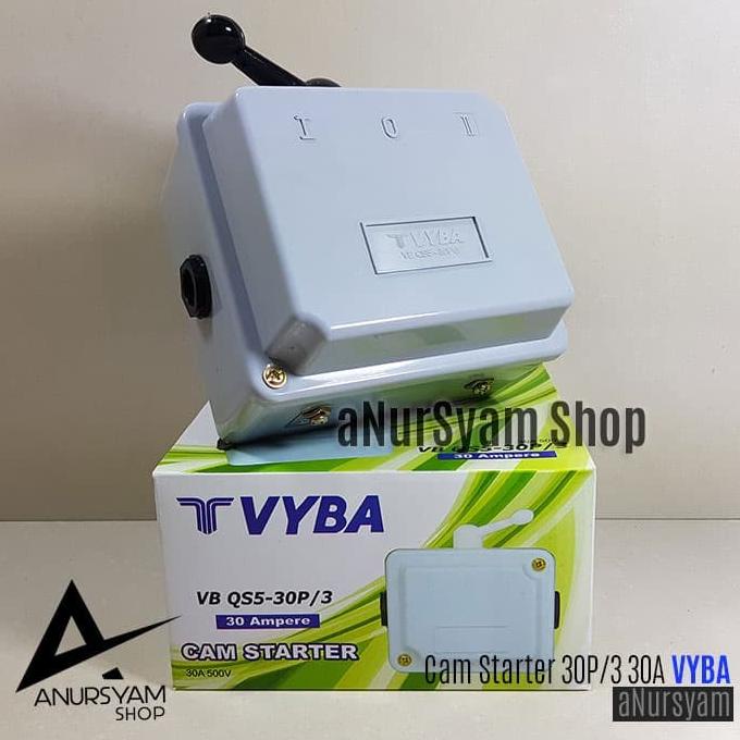 Jual _^_^_^] Cam Starter 30P/3 VYBA | Saklar Genset VYBA 30A | Handle Genset | Shopee Indonesia
