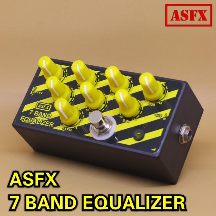 Jual [Ori] Efek Asfx 7 Band Equalizer Untuk Gitar Dan Bass Pedal Stompbox Bisa Gojek | Shopee ...