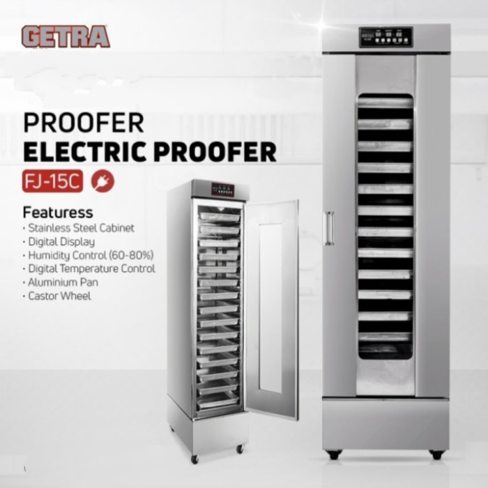 Jual Mesin Listrik Pengembang Roti / Electric Proofer Getra Fj-15C ...