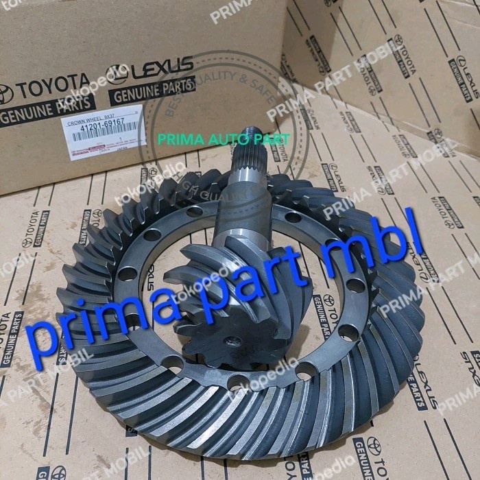 Jual Cod Crown Wheel Gear Set Gigi Nanas 9X37 Toyota Hartop 2F Kode ...