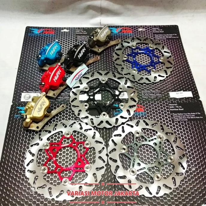 Jual Paket Kaliper Nissin Samurai + Piringan Cakram PSM 220 MM Beat - Vario | Shopee Indonesia