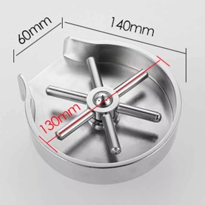 Jual Jug Rinser Stainless Steel Glass Rinser Bundar 057 | Shopee Indonesia