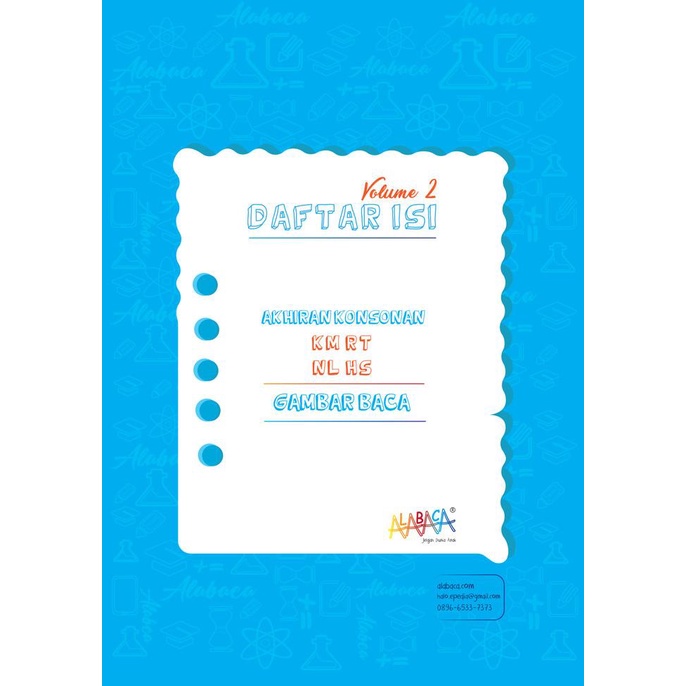 Jual Buku Modul Calistung Anak TK, PAUD, SD dan Bimbel (Baca Vol. 2 ...