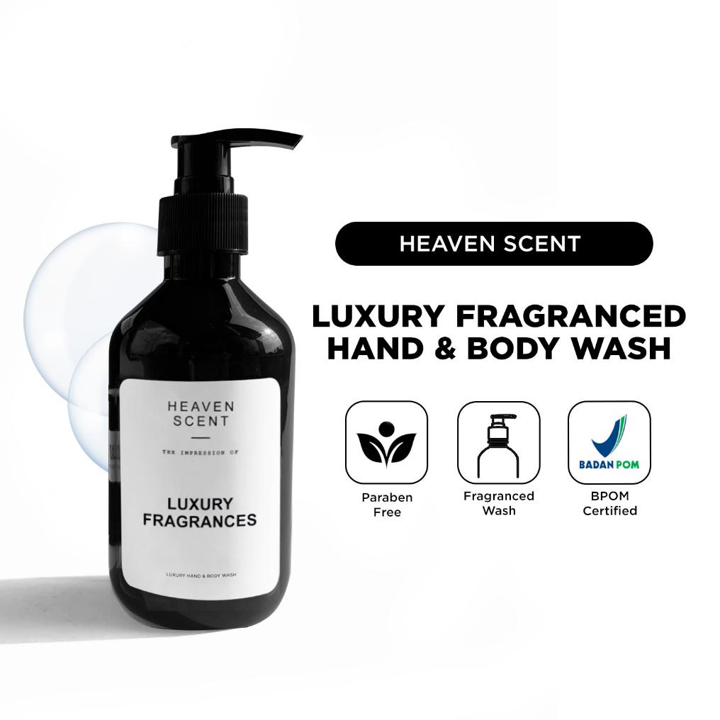 Jual Termurah Heaven Scent Luxury Fragrance Hand And Body Wash Sabun Mandi Cuci Tangan Pump ...