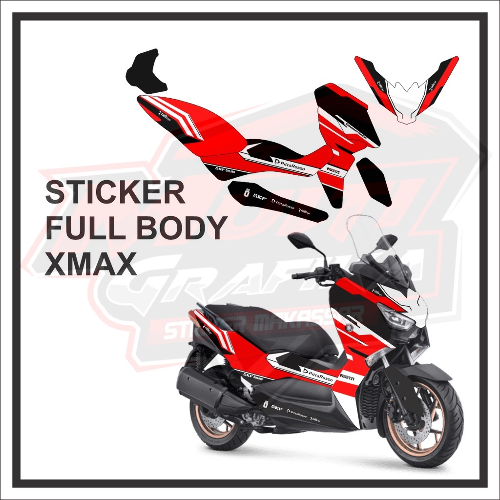 Jual Stiker Decal Sticker Dekal Striping Variasi Aksesoris Motor YAMAHA ...