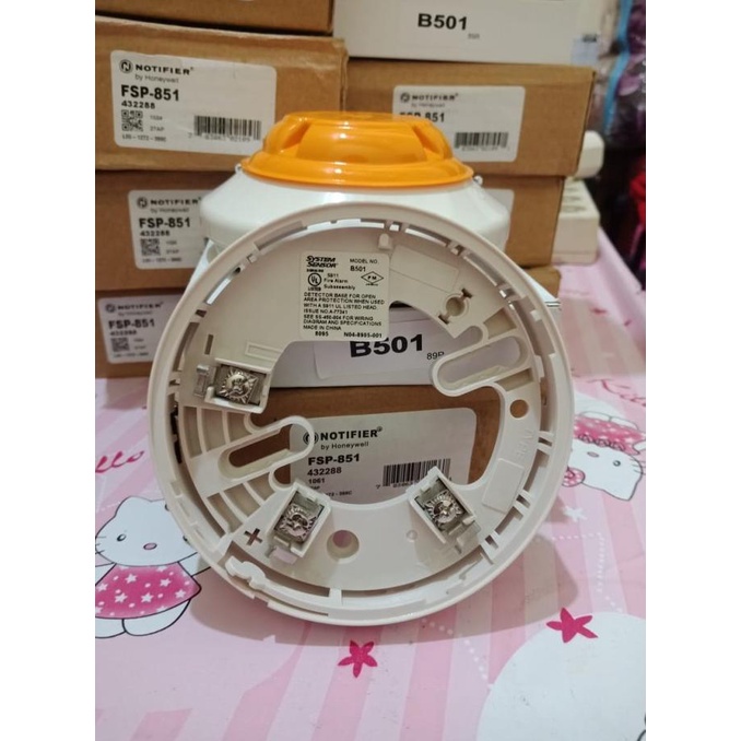 Jual Smoke Detector Notifer Fsp-851 + Base B501 Honeywell Original ...