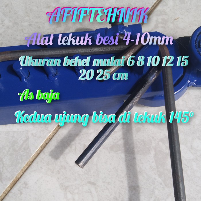 Jual alat tekuk besi beton manual/alat penekuk besi | Shopee Indonesia