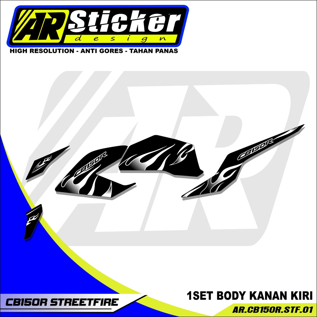Jual Stiker Striping Cb150R Streetfire - Sticker Motor Honda Racing ...