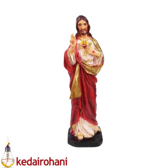 Jual ~@~@~@~@] Patung Rohani Yesus Hati Kudus Memberkati 15cm Arca ...