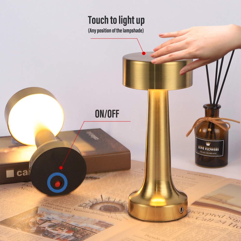 Jual Lampu Meja Portable Led / Lampu Sensor Sentuh / Lampu Led / Lampu ...