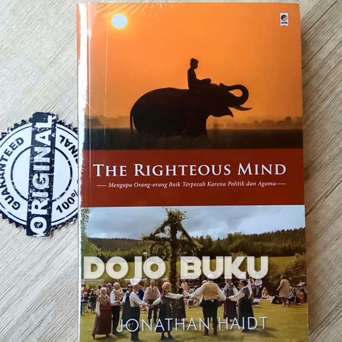 Jual NEW The Righteous Mind by Jonathan Haidt | Shopee Indonesia