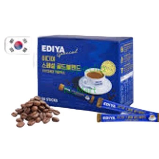 Jual Ediya Special Gold Blend Coffee Mix 1 Box isi 50 stick Best Seller ...