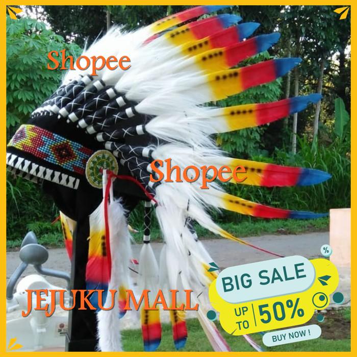 Jual TOPI INDIAN / TOPI SUKU INDIAN MULTI WARNA BEST QUALITY | Shopee ...