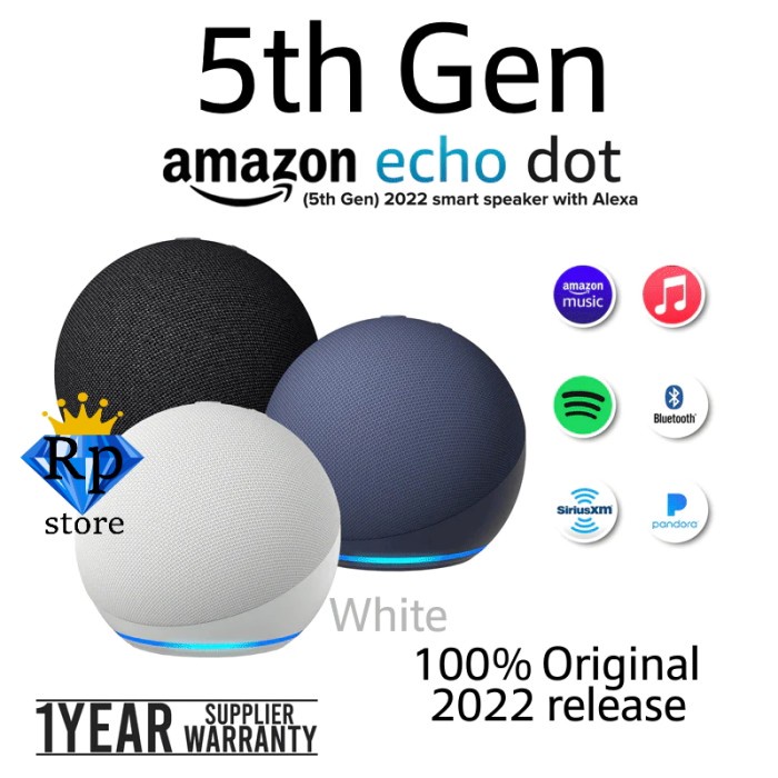 Jual Amazon Echo Dot/Pop/Studio/Plus 3rd/4th/5th/6th/7th/8th/9th/10th Gen | Shopee Indonesia