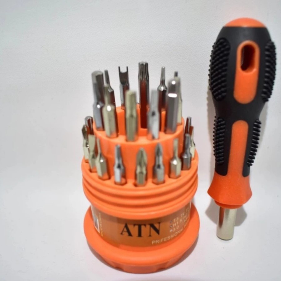 Jual OBENG SET HP 31 IN 1 / ATN SCREWDRIVER SET 31 IN 1 | Shopee Indonesia
