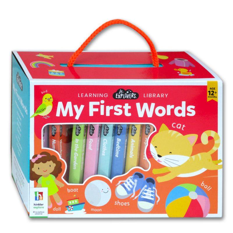 Jual Junior Explorers Learning Library My First Words Includes 8 Board ...