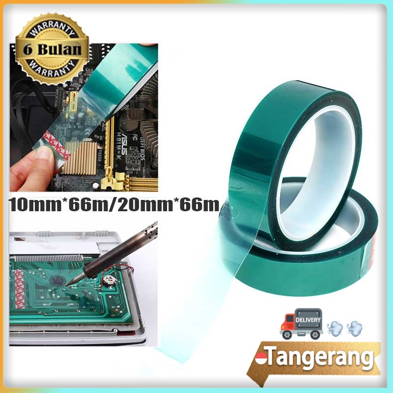 Jual 66meter Tape Perekat Lakban anti Panas 150 Derajat Resistant ...