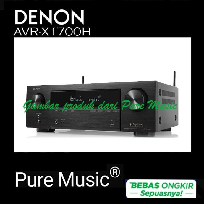 Jual Amplifier Home Theater Denon Avrx1700H Avr X1700H Avrx-1700H ...
