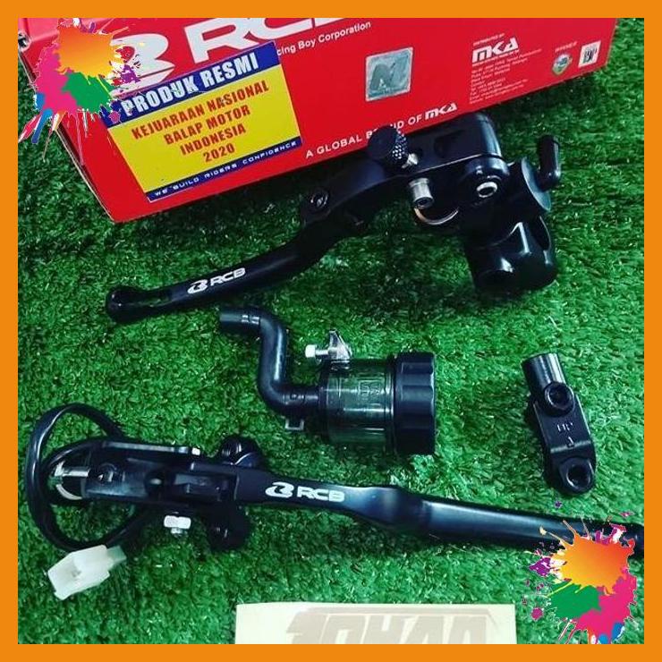 Jual master rem radial s1 tabung handle kiri universal black [jhm ...
