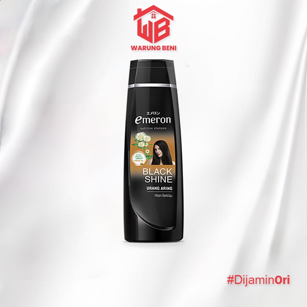 Jual Emeron Shampoo Black & Shine 170 ml | Shopee Indonesia
