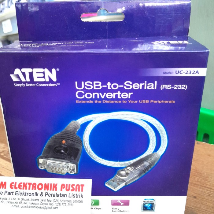 Jual ATEN USB TO SERIAL RS232 | Shopee Indonesia Jual ATEN USB TO SERIAL RS232 | Shopee Indonesia