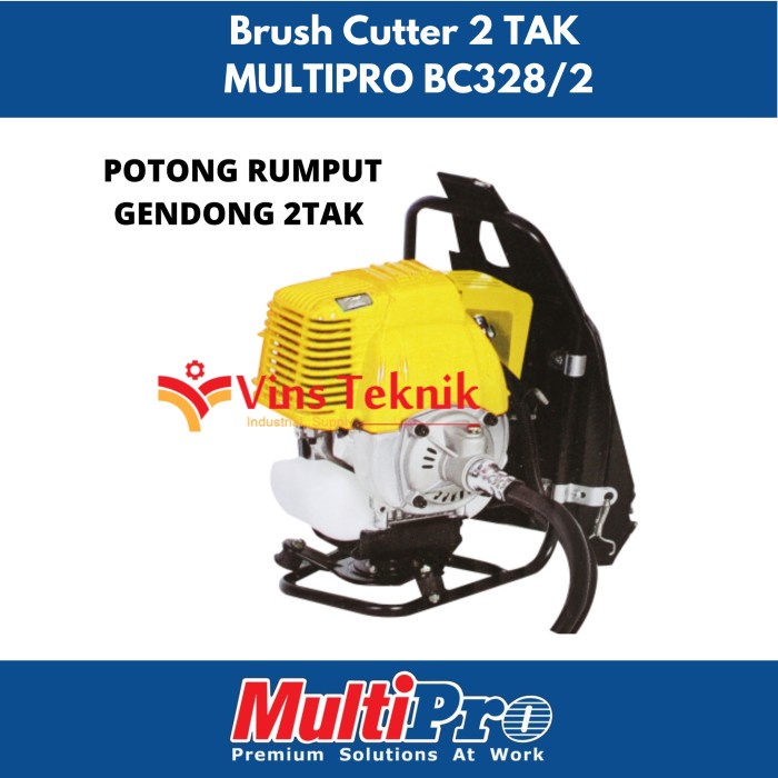 Jual Promo Bc-328/2Mp Multipro Bc328/2Mp Mesin Potong Rumput Gendong Brush Cutter Garansi ...